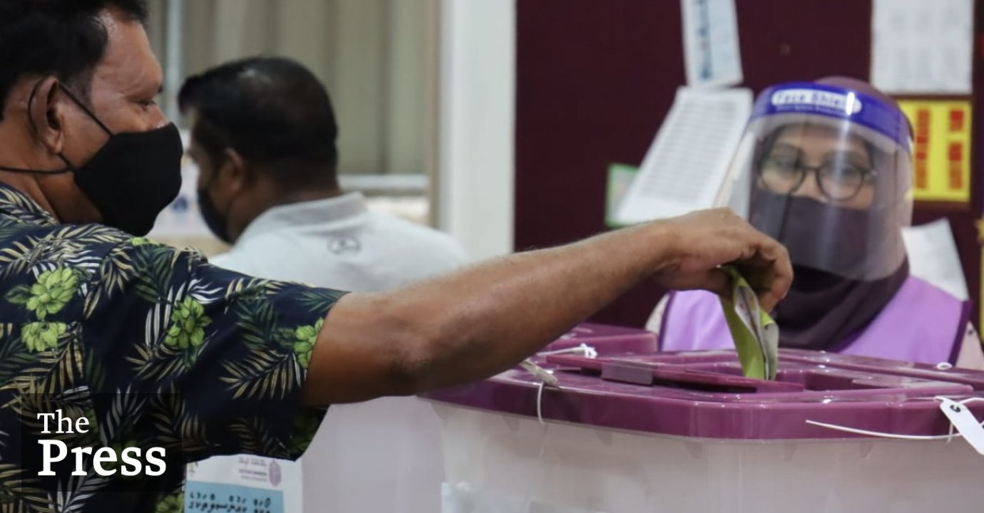 Voting for the Local Council Elections begin in the Maldives | ThePress