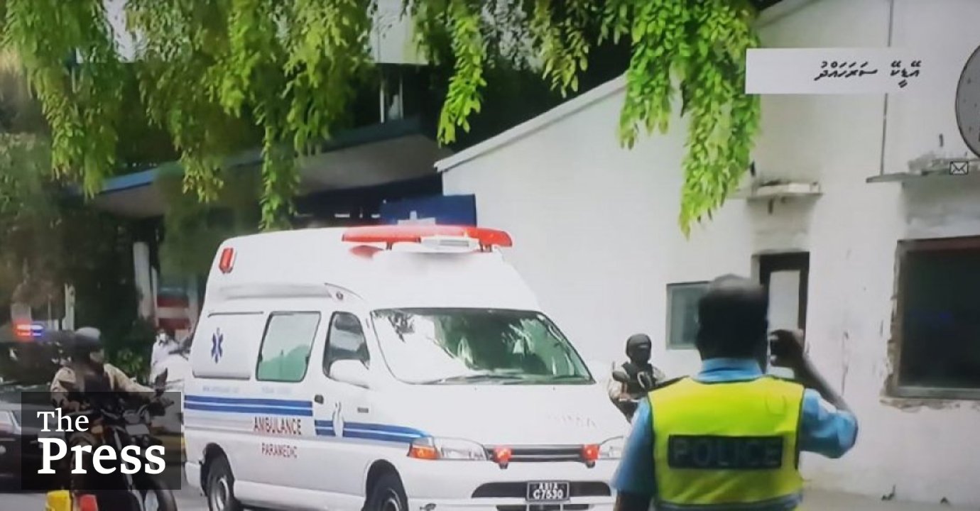 Reports of a pistol at ADK while Nasheed was under treatment | ThePress