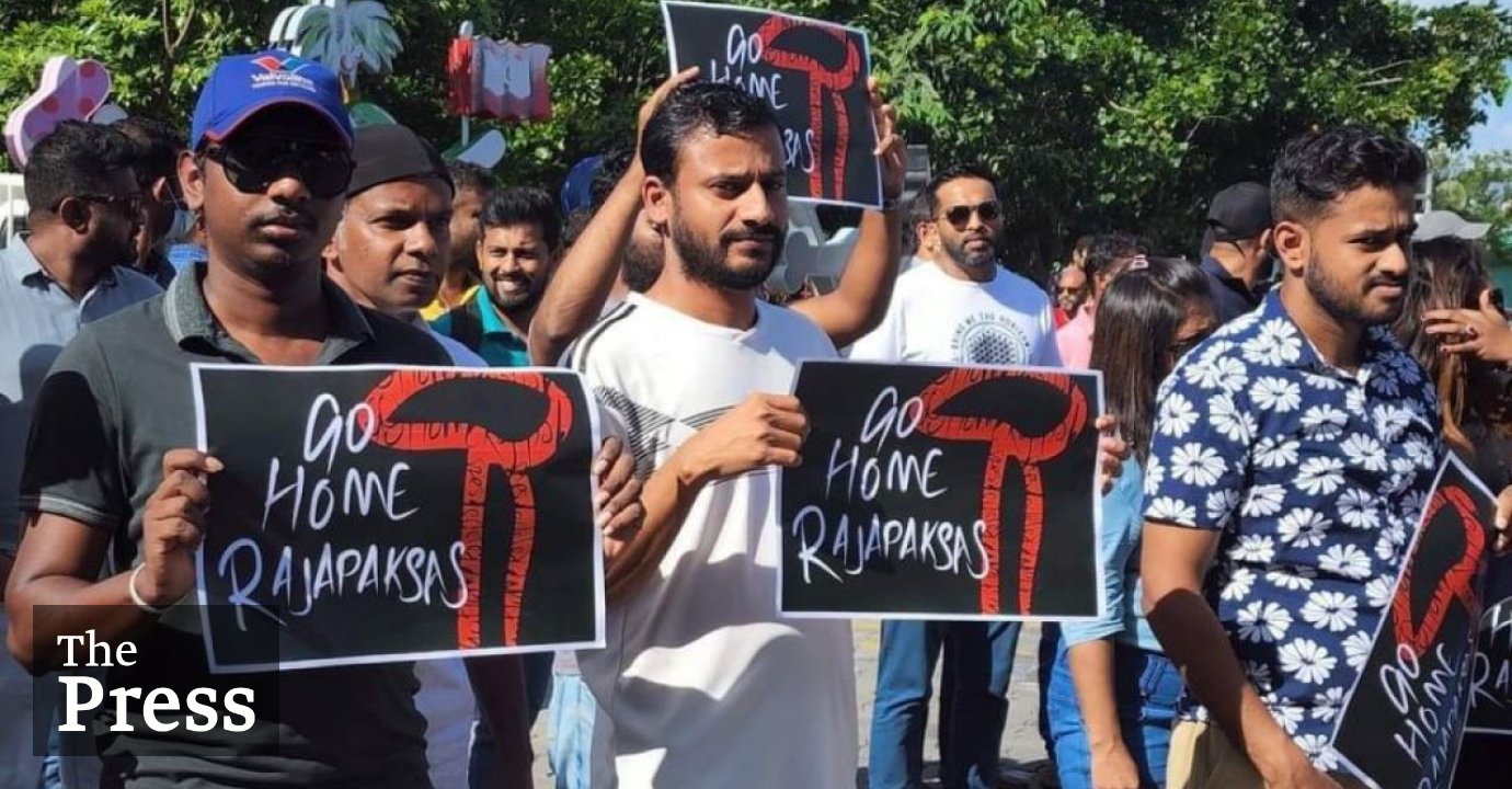 Lankan protests in Maldives: Arrested man remain under custody | ThePress