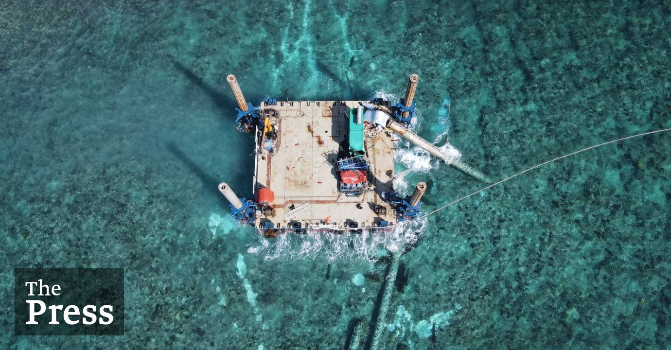 Will assess damage to Villimale reef and fine: Planning Minister | ThePress