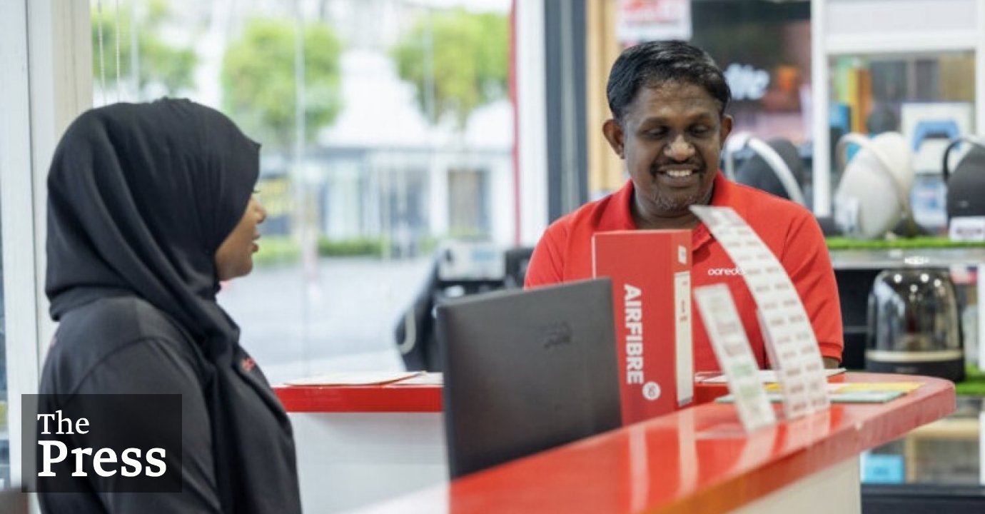 Ooredoo opens shop in redwave mall | ThePress